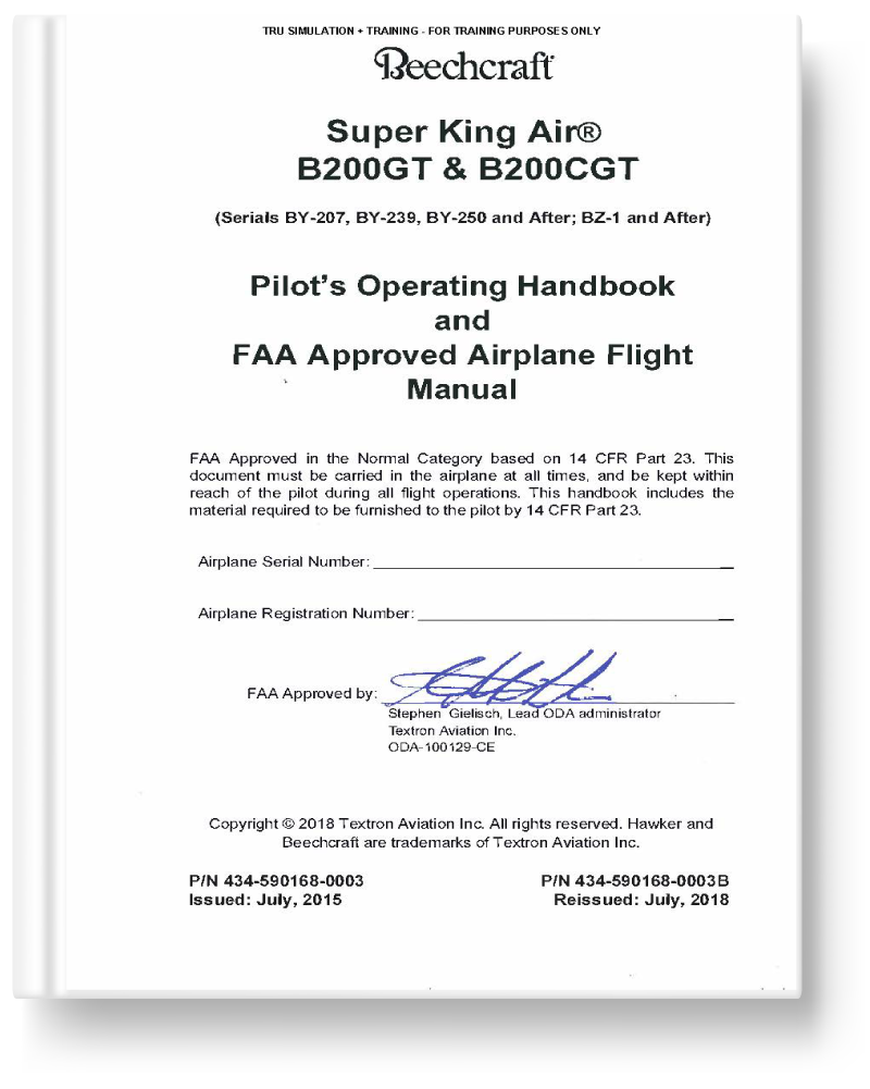 Beechcraft Training PDFs - Executive Flight Training